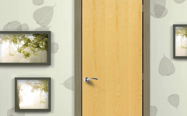 JBK Ash Veneered Flush fire Door, 30 Minute Fire Rated
