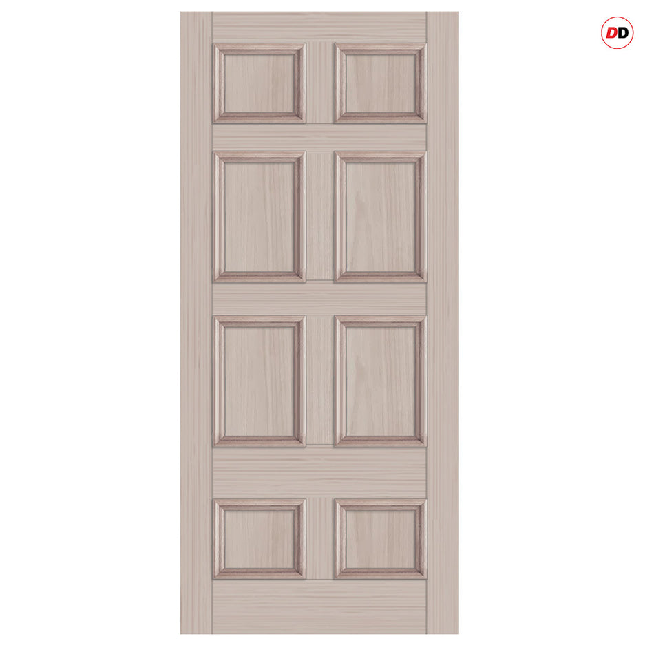 Exterior Georgian Bird 8 Panel Made to Measure Front Door - 57mm Thick ...