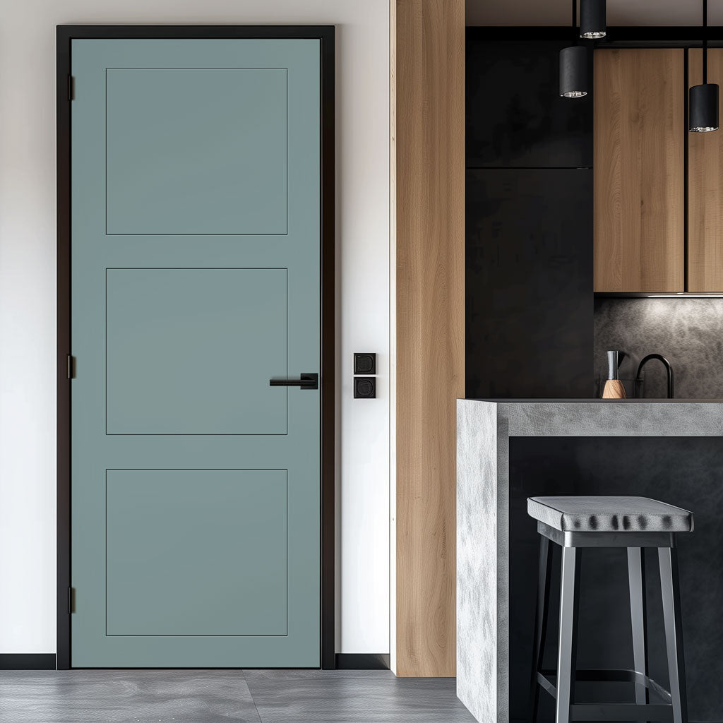 Fire Line V083-FD Fire Rated Interior Door - Premium Primed - Six Colo