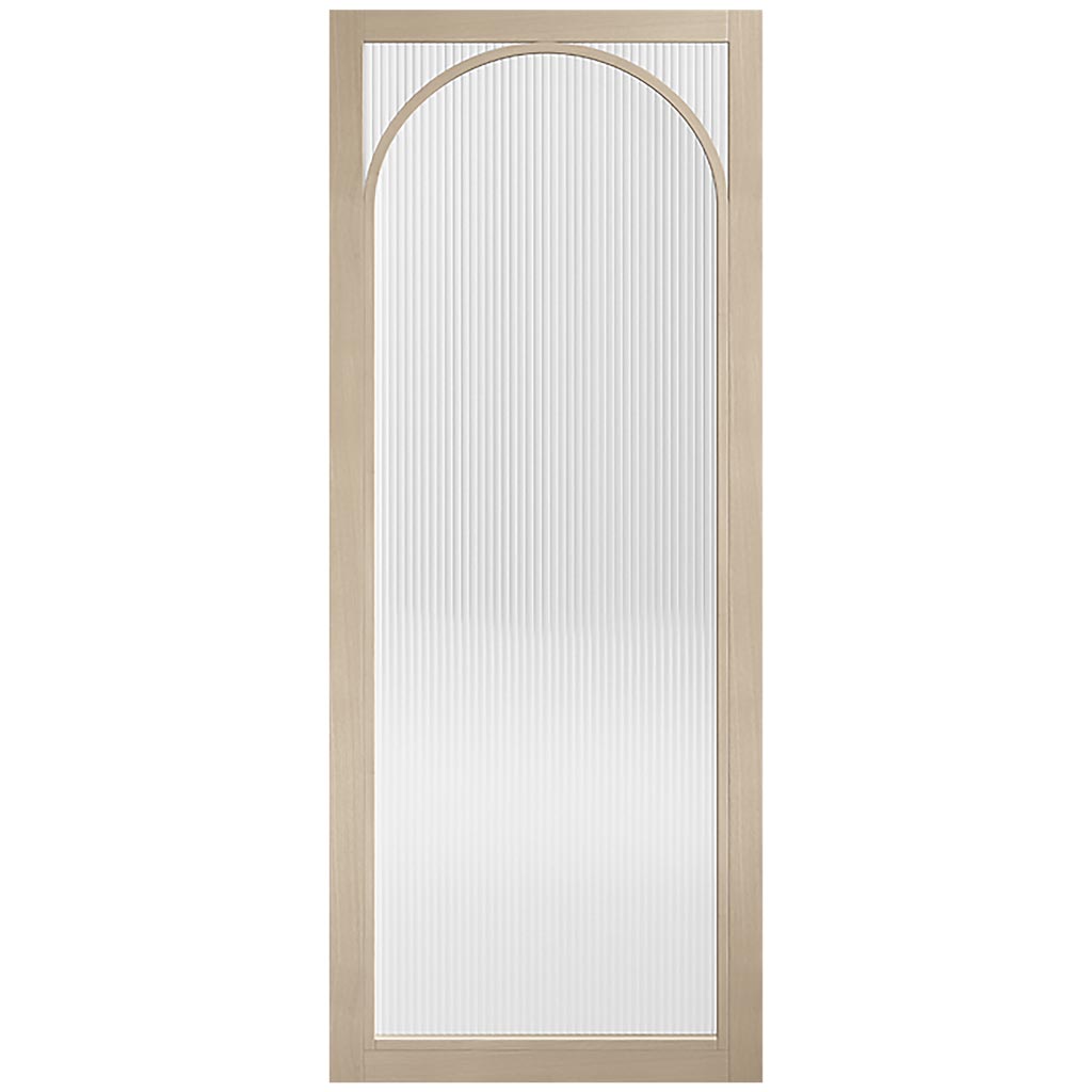Melrose Blonde Oak Internal Door - Reeded Glass - Prefinished – Direct ...