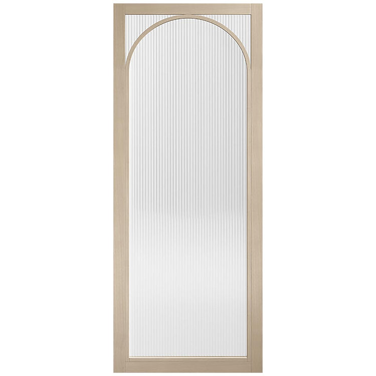 Melrose Blonde Oak Internal Door - Reeded Glass - Prefinished – Direct ...