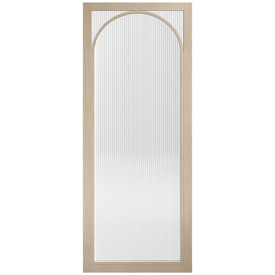 Melrose Blonde Oak Internal Door - Reeded Glass - Prefinished – Direct ...