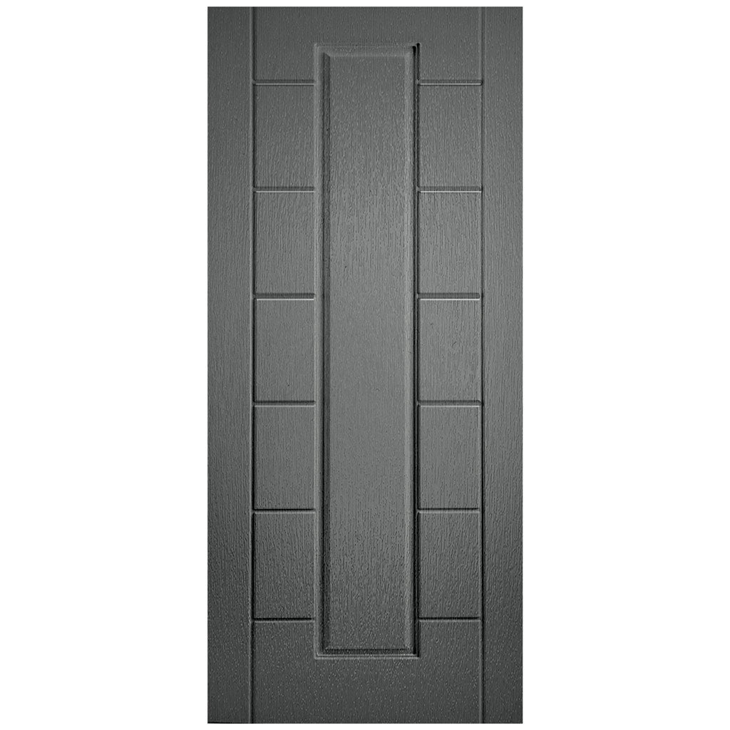 Cairgorm Slate Grey Grained Internal PVC Door
