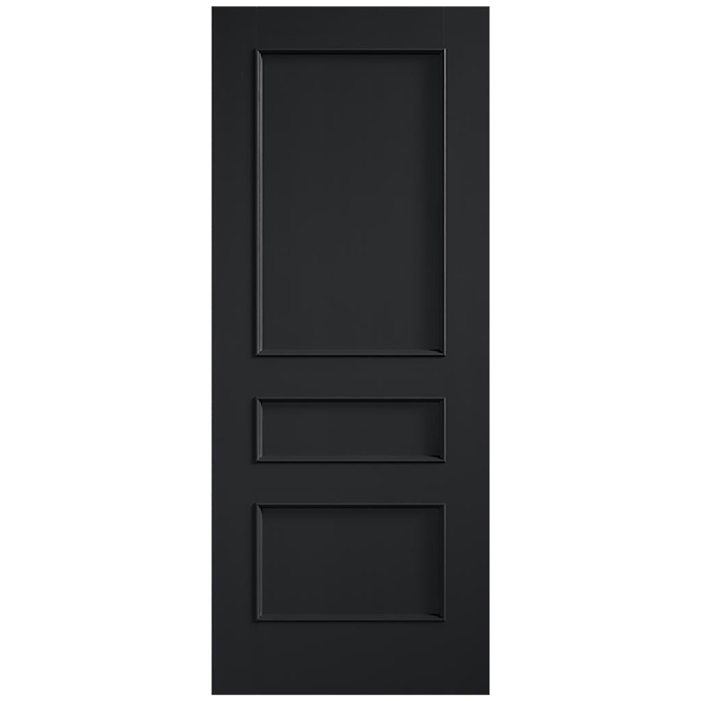 Toledo Black Panel Internal Door - Prefinished