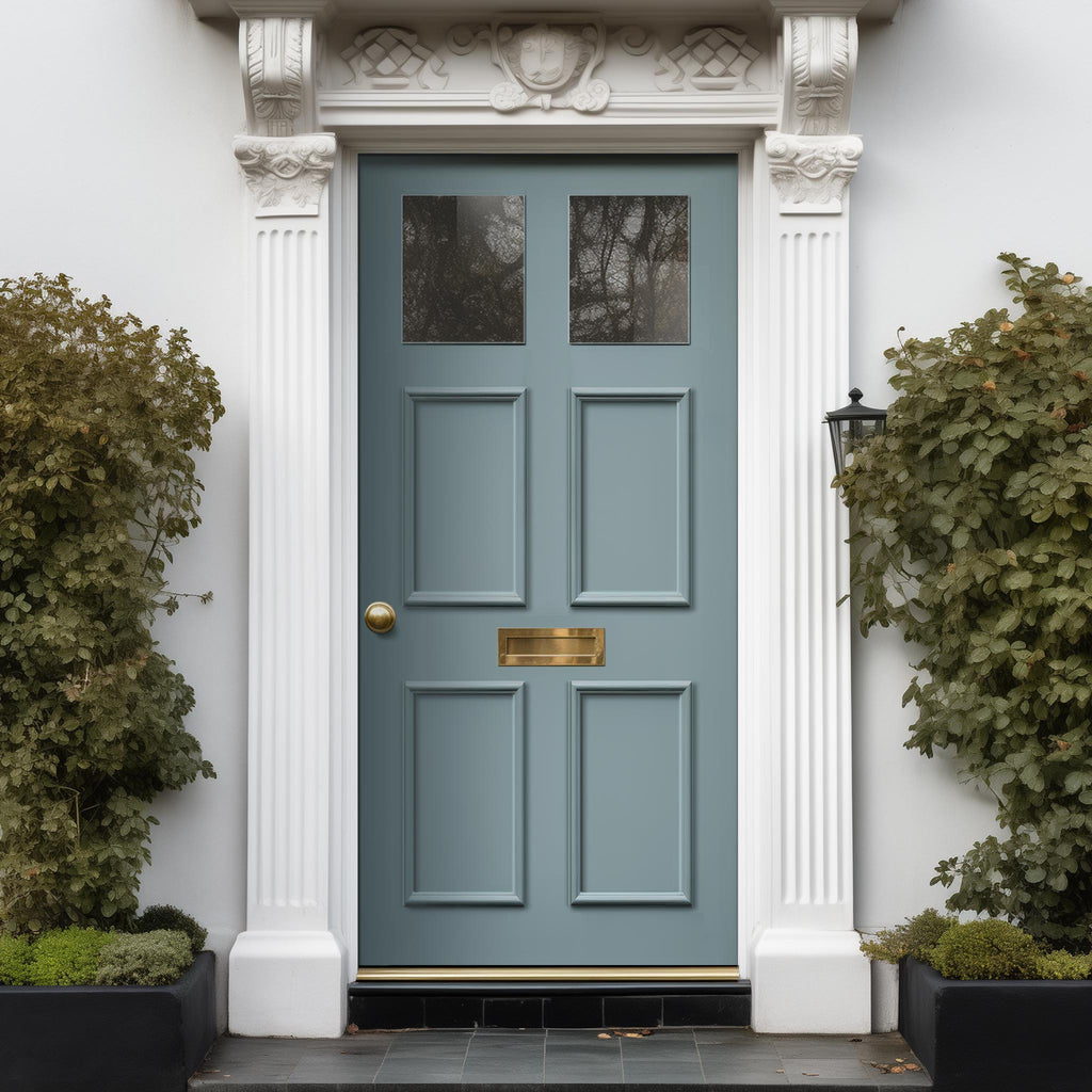 Exterior Colonial Made to Measure Front Door - 45mm Thick - Six Colour