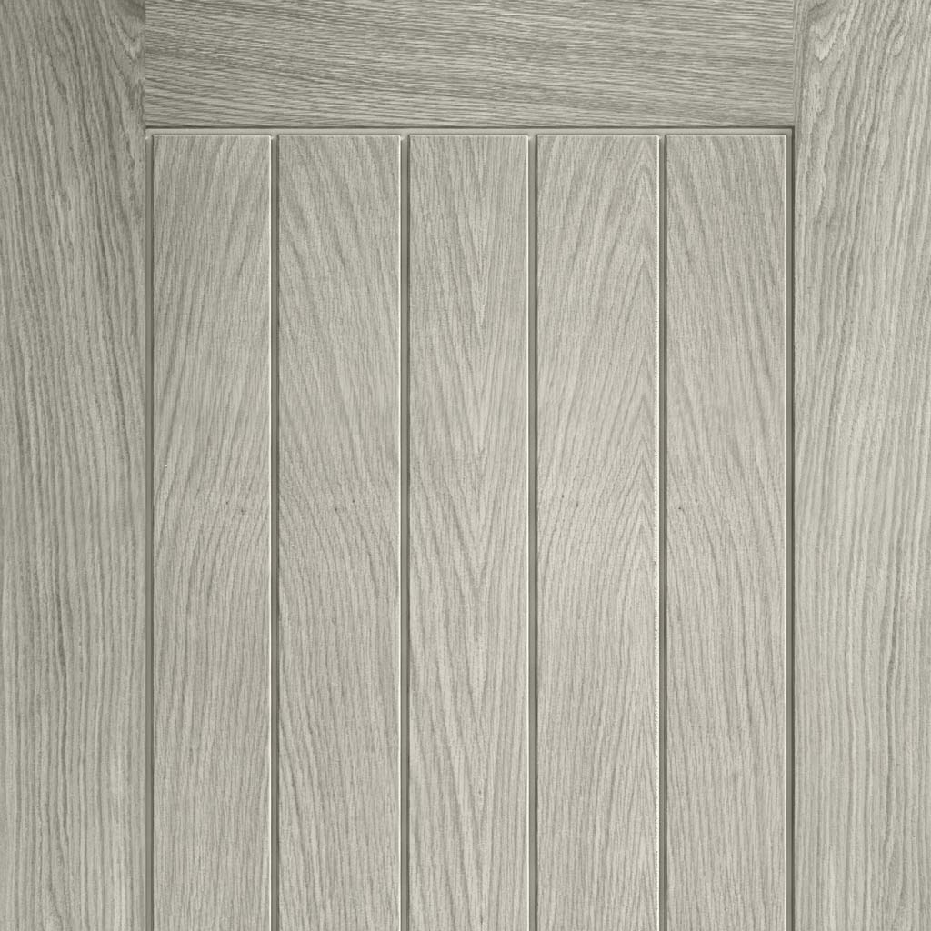 Cottage Light Grey Door - Laminated - Prefinished