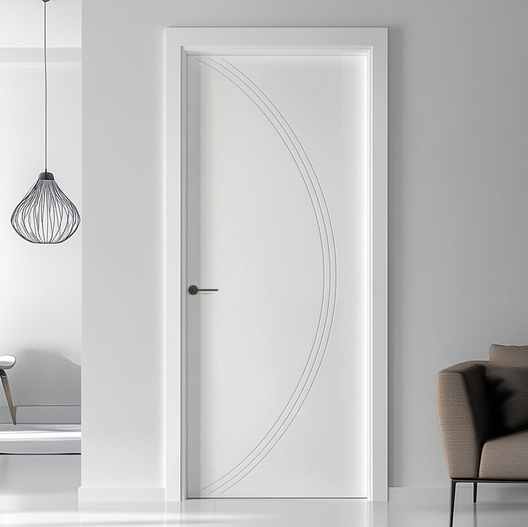 V-Line® Grooved Flush Door V008 - Premium Primed - Six Colour Options ...