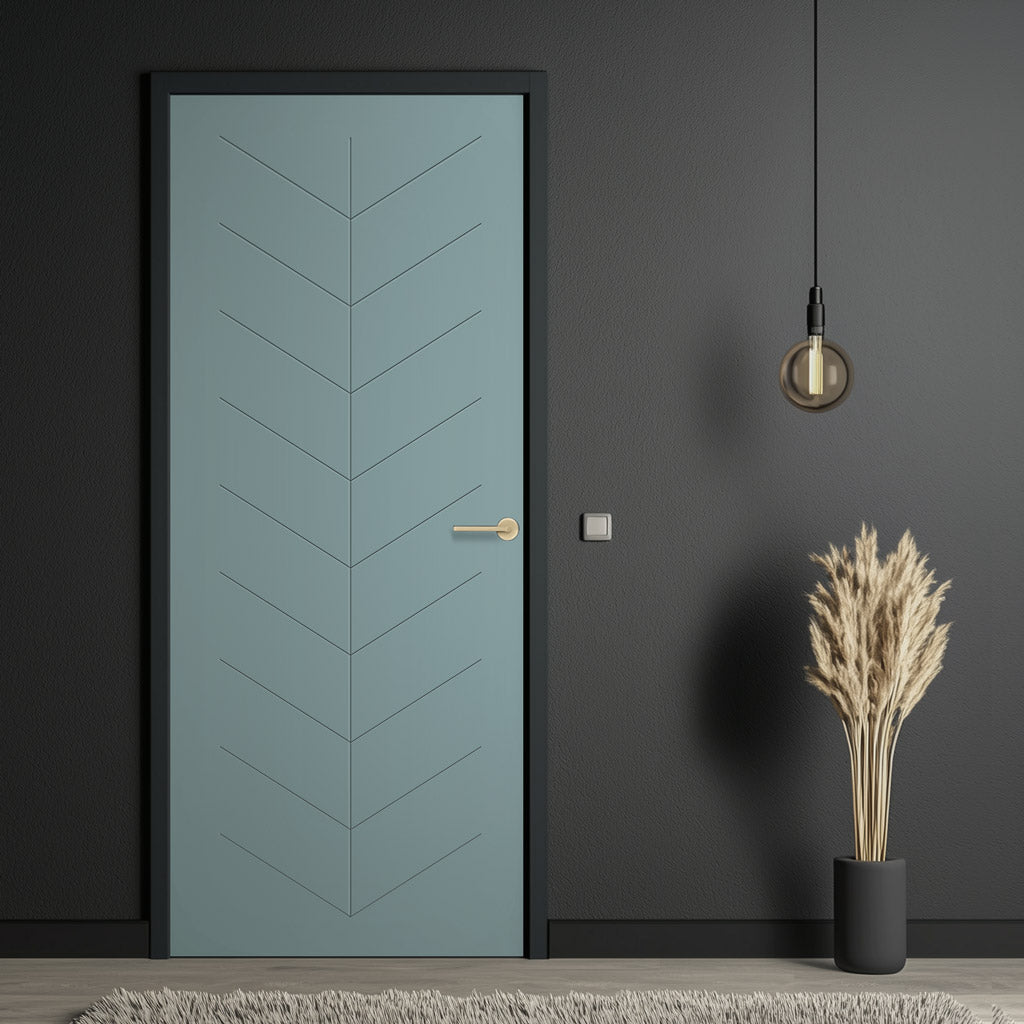 Fire Line V071-FD Fire Rated Interior Door - Premium Primed - Six Colo