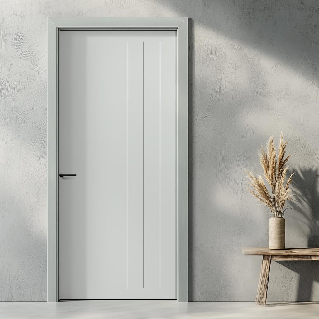 Fire Line V073-FD Fire Rated Interior Door - Premium Primed - Six Colo