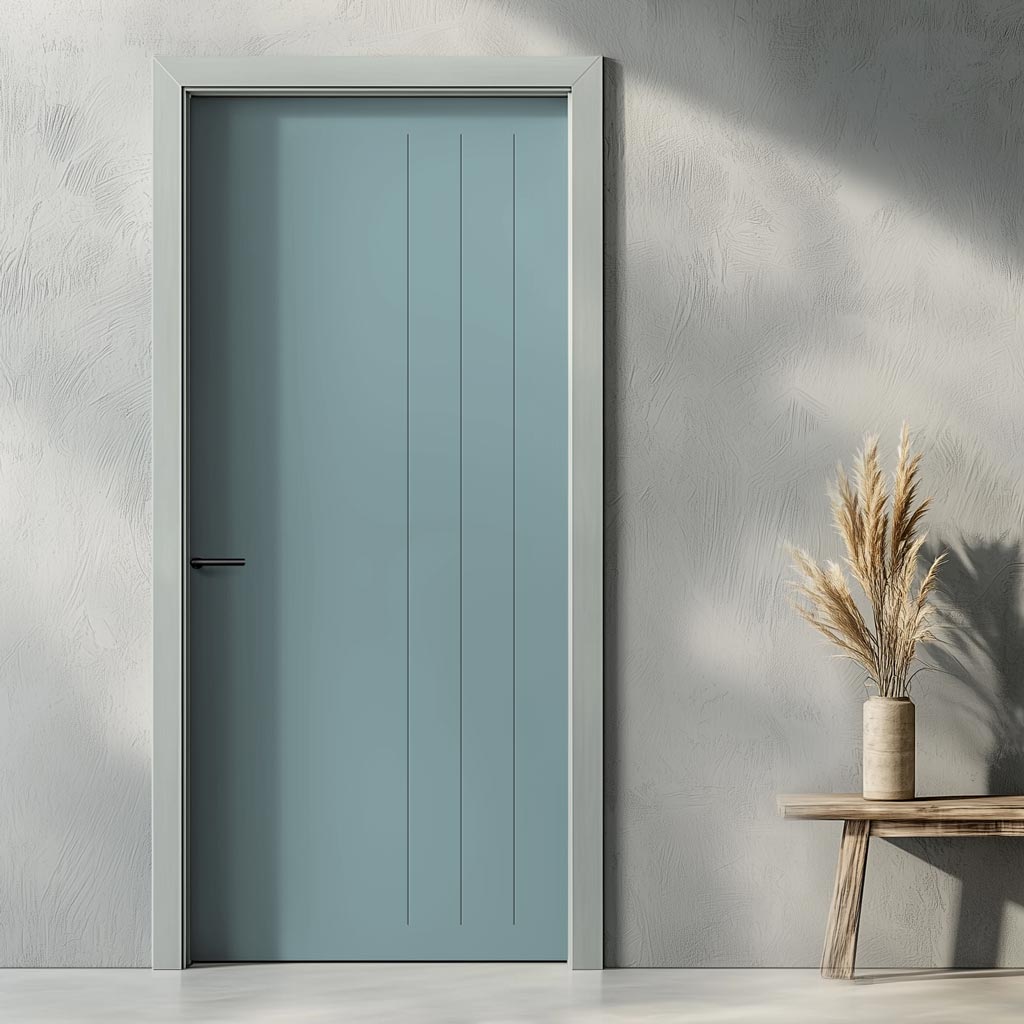 Fire Line V073-FD Fire Rated Interior Door - Premium Primed - Six Colo