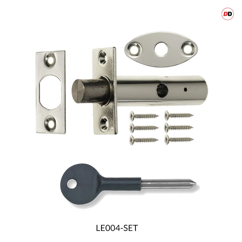 Fortify Security Door Bolts & Key