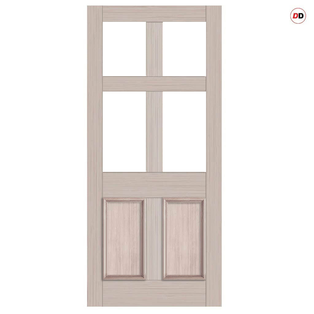 Exterior Colonial Made to Measure Front Door - 57mm Thick - Six Colour