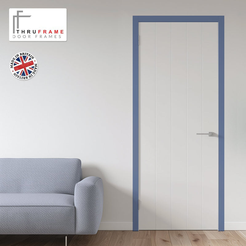 Thruframe Interior Heather Blue Premium Primed MDF Door Lining Frame ...
