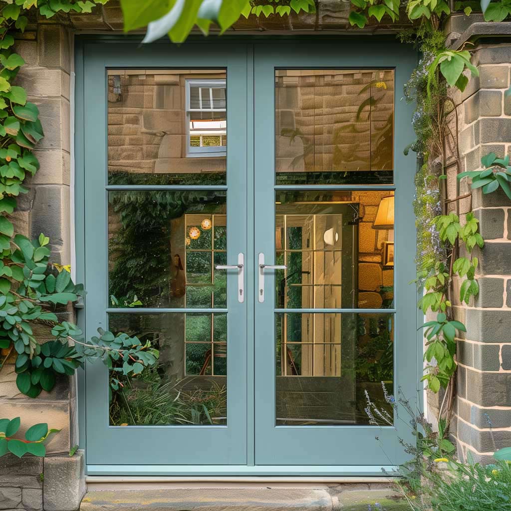 Made to Measure External Lytham Heritage French Doors - 57mm Thick, Si