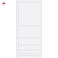 Chord Panel Solid Wood Internal Door Pair UK Made DD0110P - Cloud Whit ...