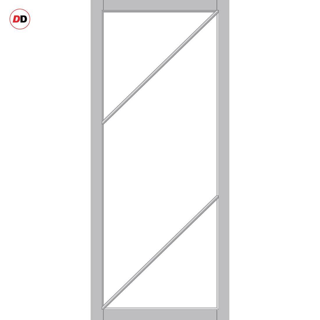 Chord Solid Wood Internal Door Pair UK Made DD0110F Frosted Glass - Mi ...