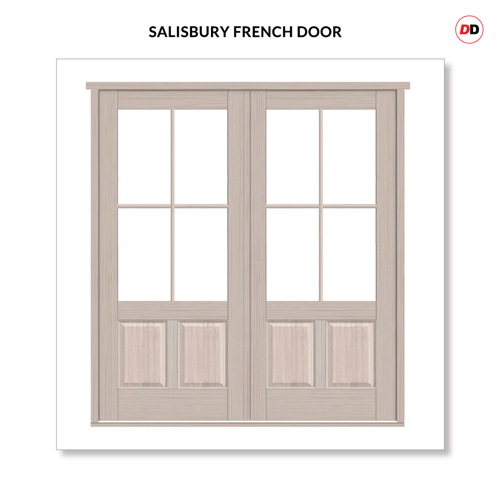Made to Measure External Salisbury Traditional French Doors - 57mm Thi