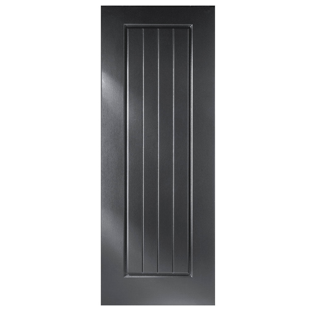 Samantha Slate Grey Grained Internal PVC Door