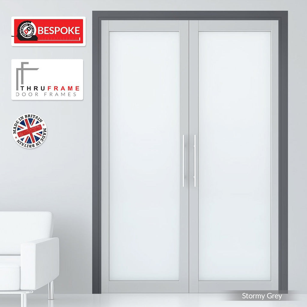 Oversize Thruframe Interior Bespoke Double Door Frames for Large Doors