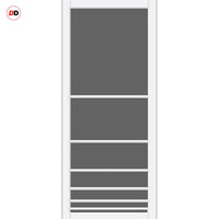 Chord Solid Wood Internal Door Pair UK Made DD0110T Tinted Glass - Clo ...