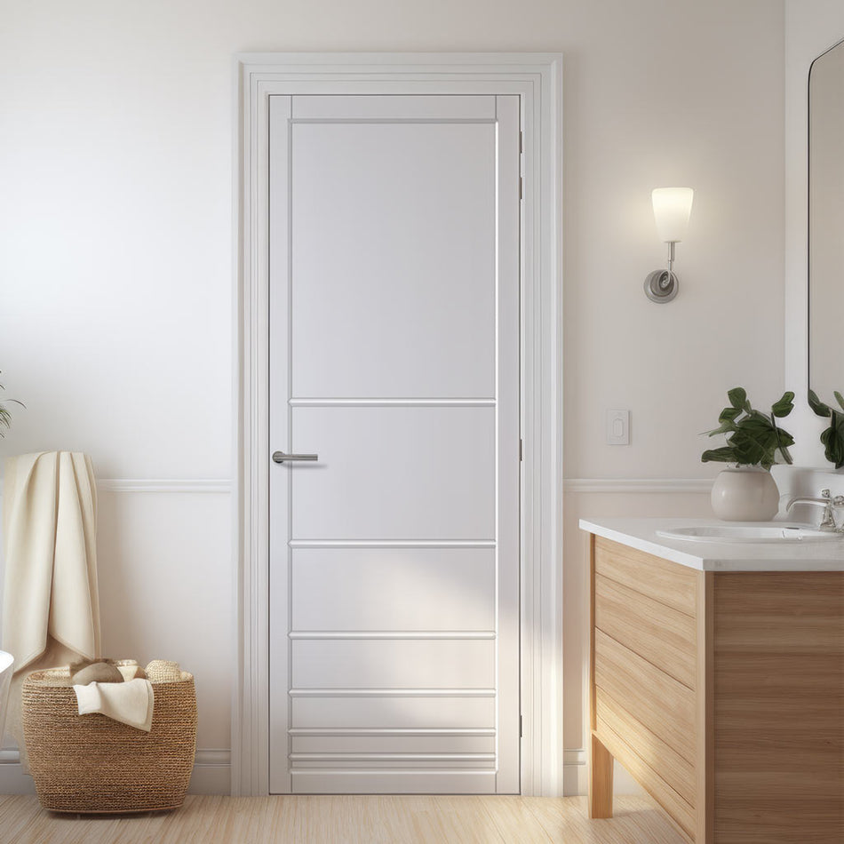 Chord Panel Solid Wood Internal Door UK Made DD0110P - 7 Colour Option ...