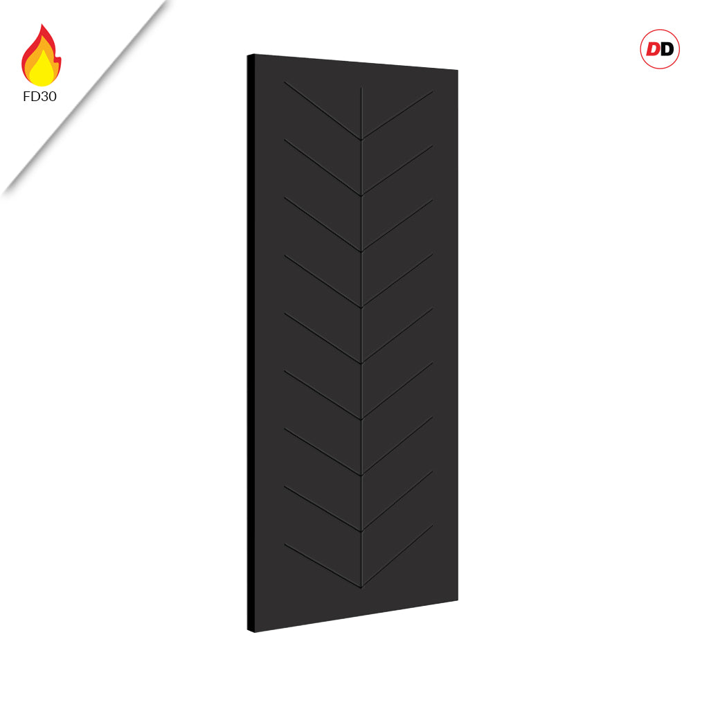 Fire Line V071-FD Fire Rated Interior Door - Premium Primed - Six Colo ...