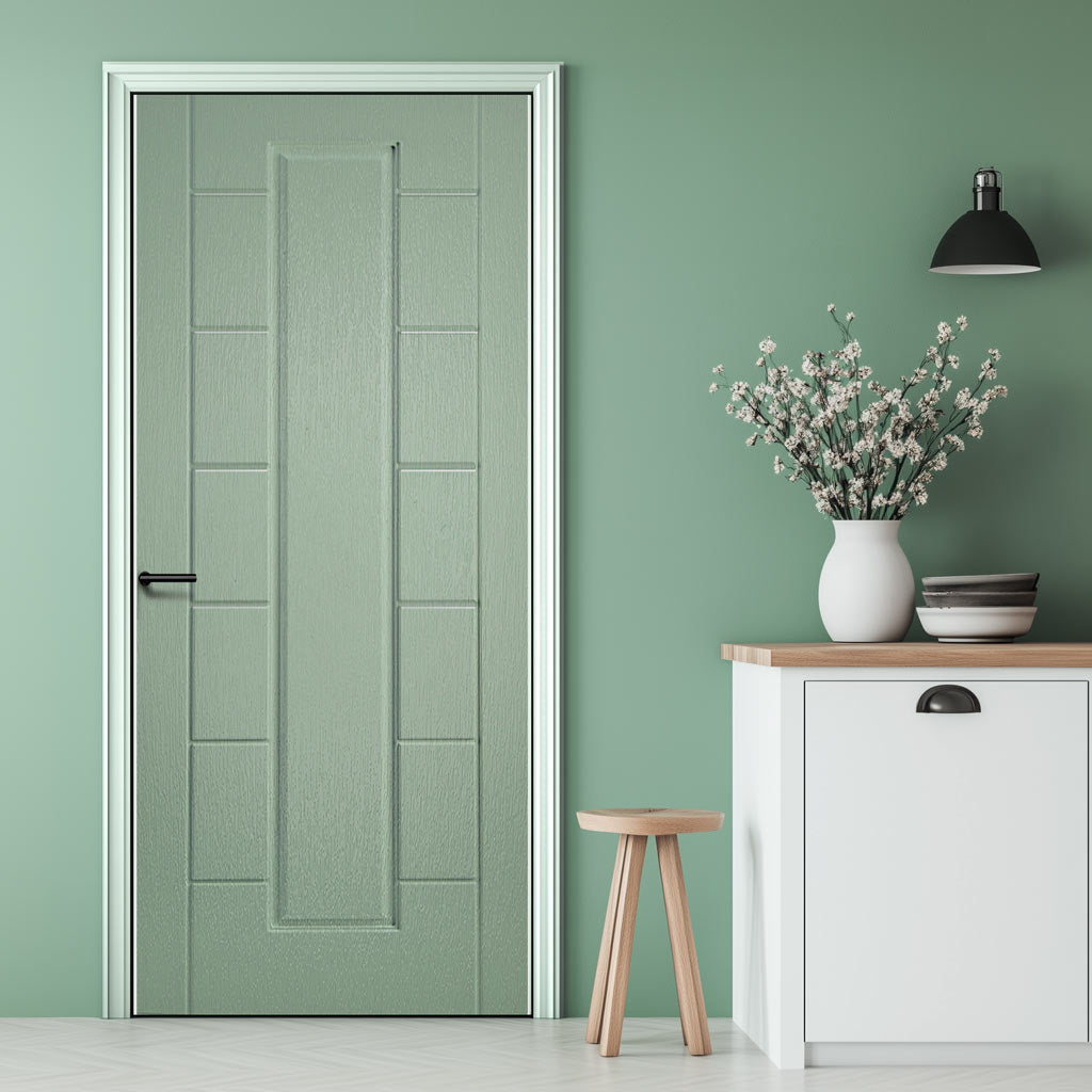 Cairngorm Chartwell Green Grained Internal PVC Door