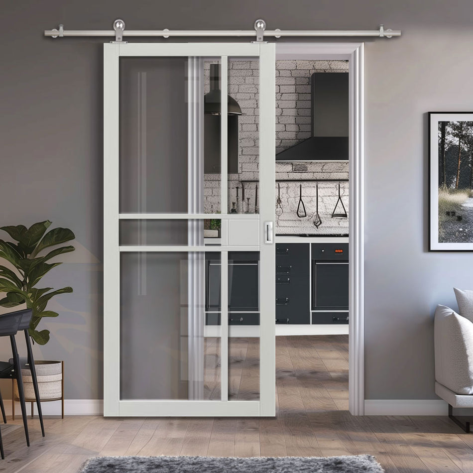 Sirius Tubular Stainless Steel Sliding Track & Door - Industrial City ...