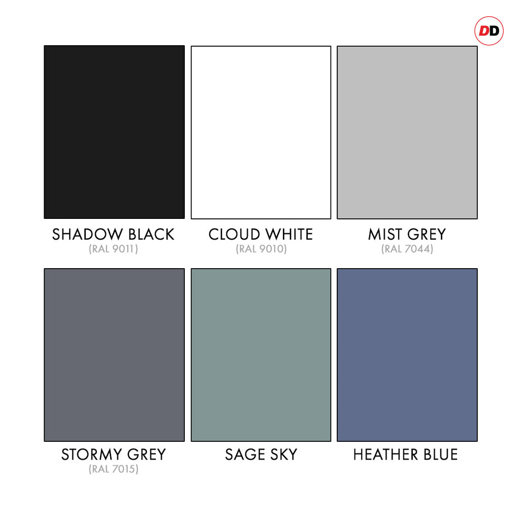 EasiKit Internal Door and Frame Kit - All Fittings Included - Boston 4