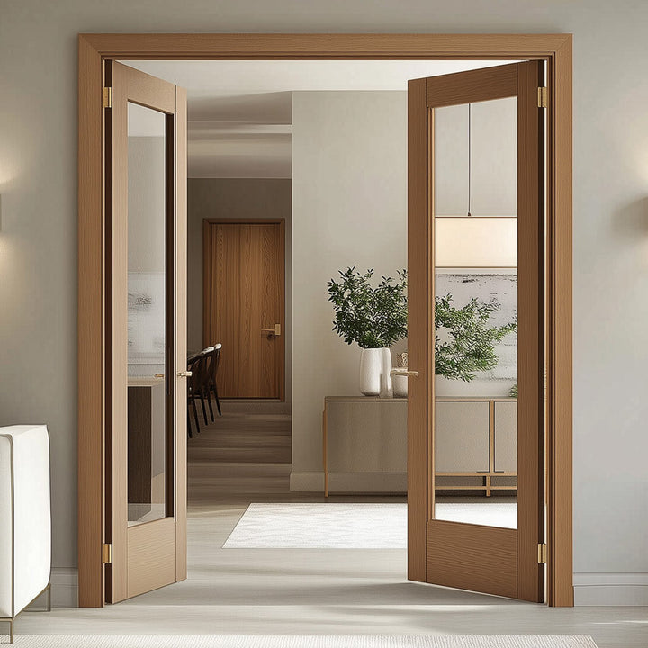Oak Double Doors