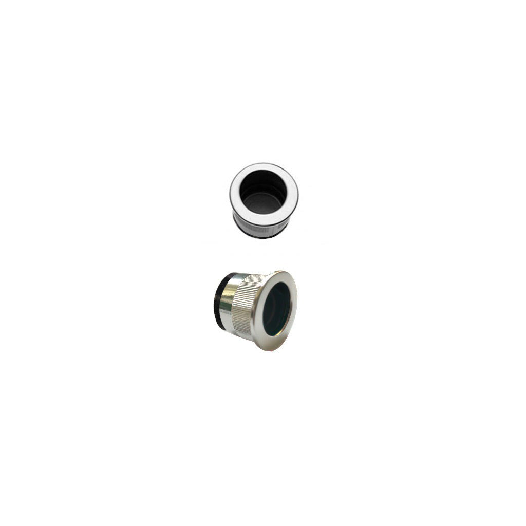 Burbank 120mm Sliding Door Oval Flush Pulls Pair and Single Finger Pul ...