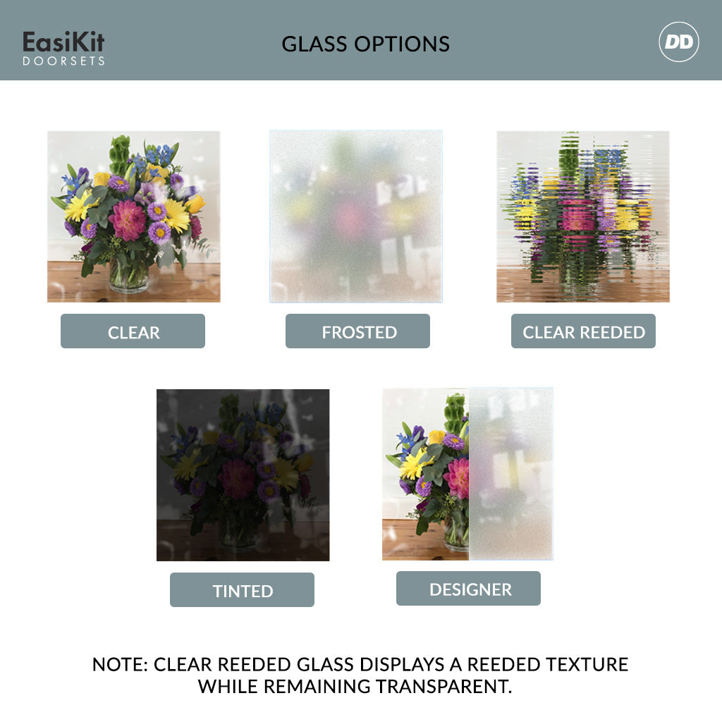 EasiKit Internal Door and Frame Kit - Aran 5 Panel Solid Wood Internal ...