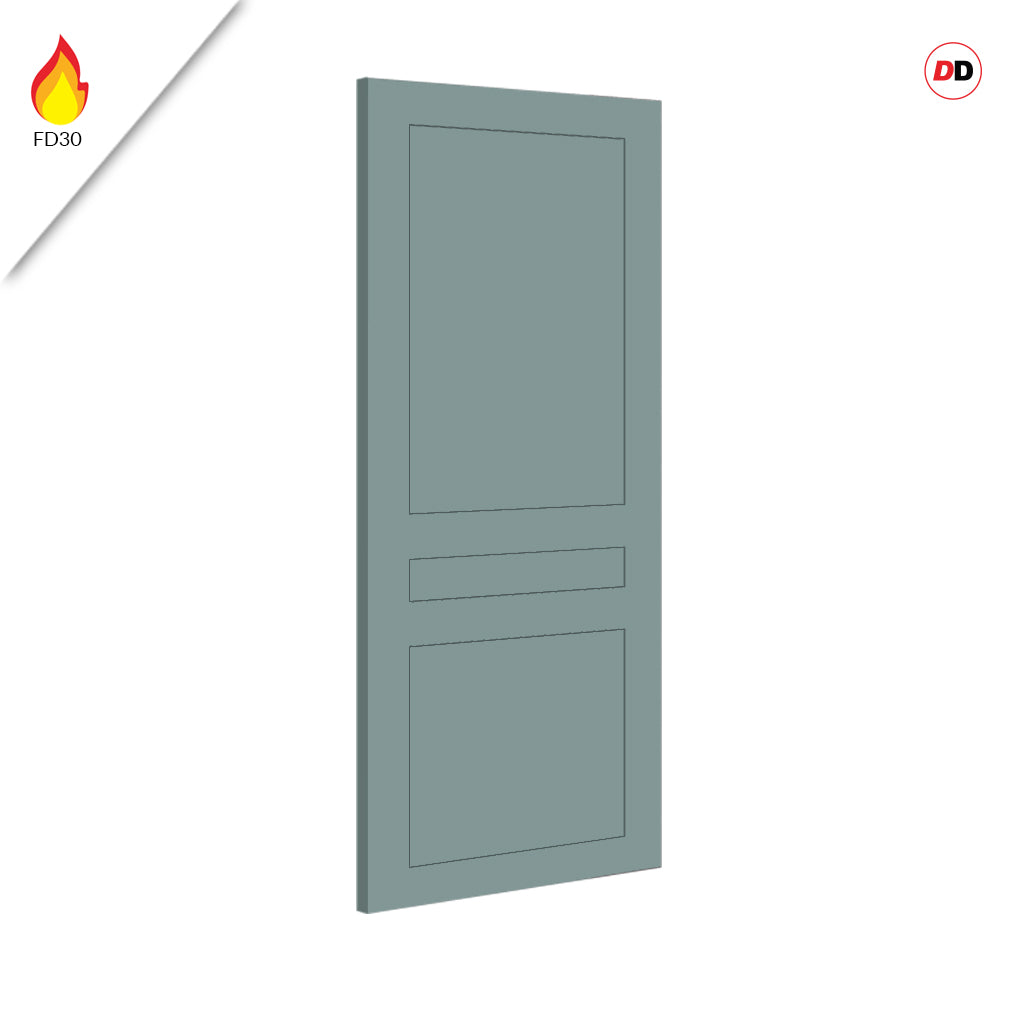 Fire Line V082-FD Fire Rated Interior Door - Premium Primed - Six Colo ...