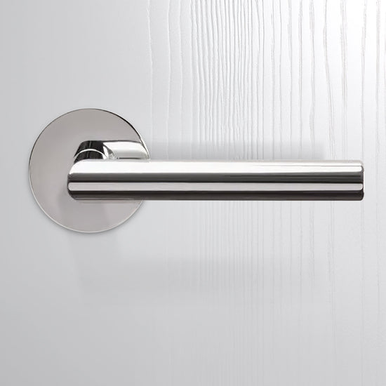 Monroe Door Lever Handle - Polished Stainless Steel – Direct Doors