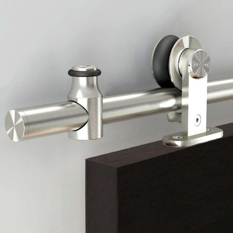 Sirius Tubular Stainless Steel Track & Solid Wood Door - Eco-Urban® Ma ...