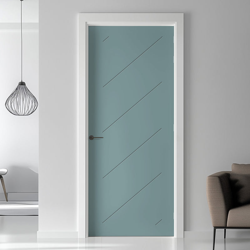 Fire Line V070-FD Fire Rated Interior Door - Premium Primed - Six Colo ...