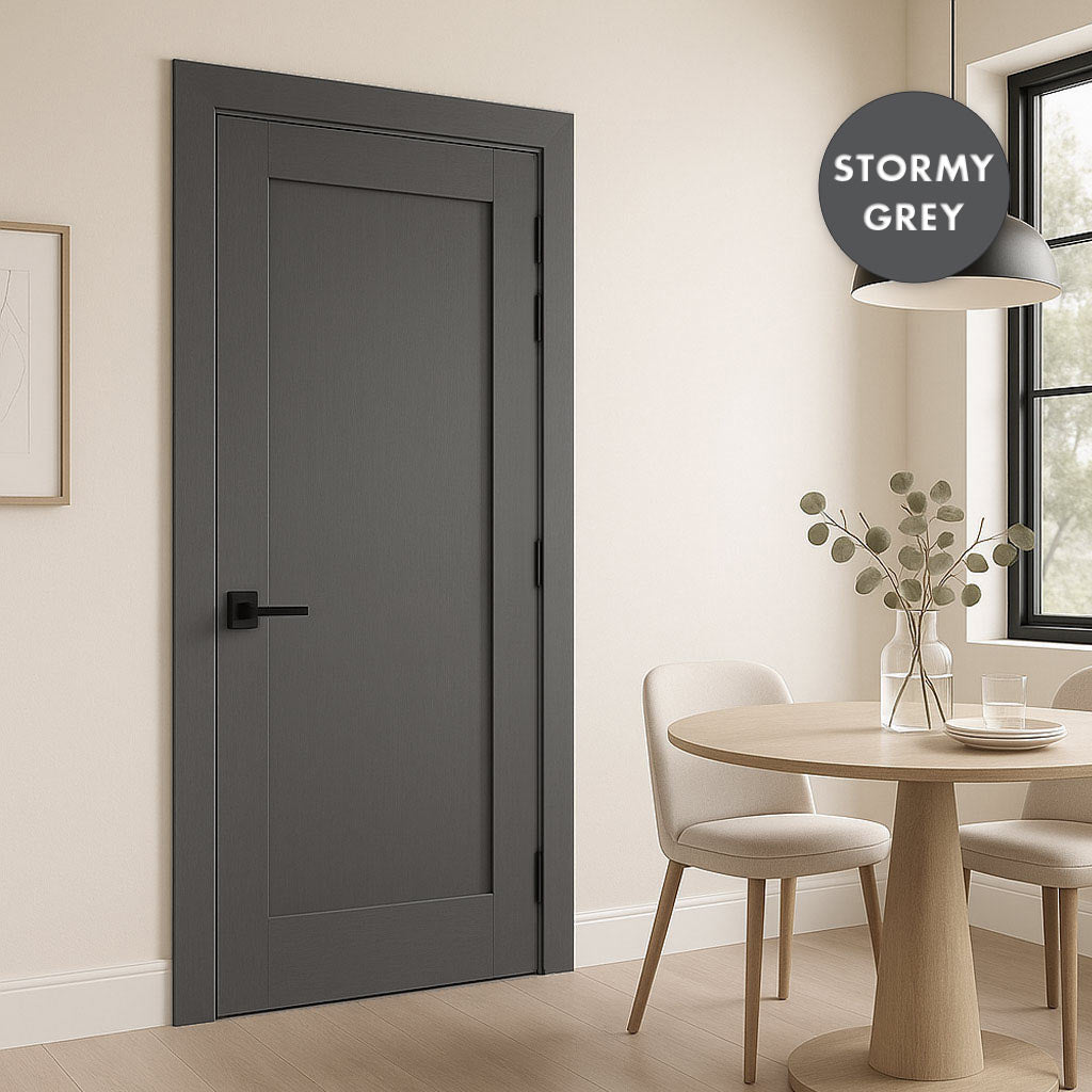 UK Made to Measure - Redford Panel Interior Door - Premium Primed - 7