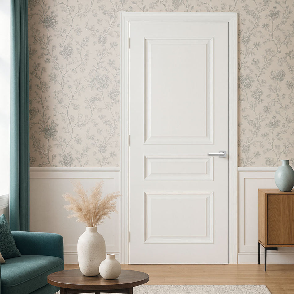 Windsor White Primed Panel Internal Door – Direct Doors