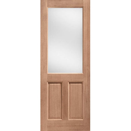 2XG External Hardwood Front 2P Door - Clear Double Glazing – Direct Doors