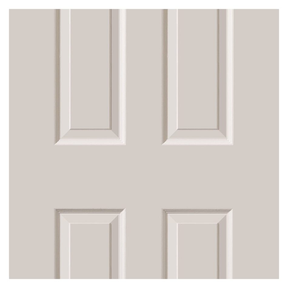 JBK Canterbury 4 Panel Moulded Internal Internal Door - Smooth - White ...