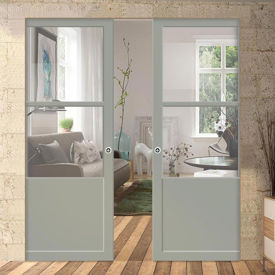 Bespoke Handmade Eco-Urban® Berkley 2 Pane 1 Panel Double Absolute Evo ...