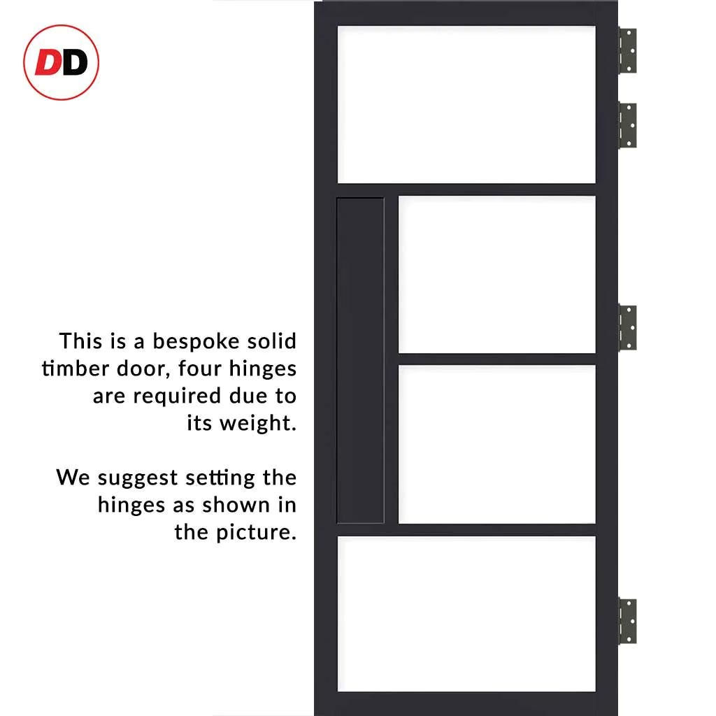 Urban Ultimate® Room Divider Boston 4 Pane Door Pair DD6311C with Matc
