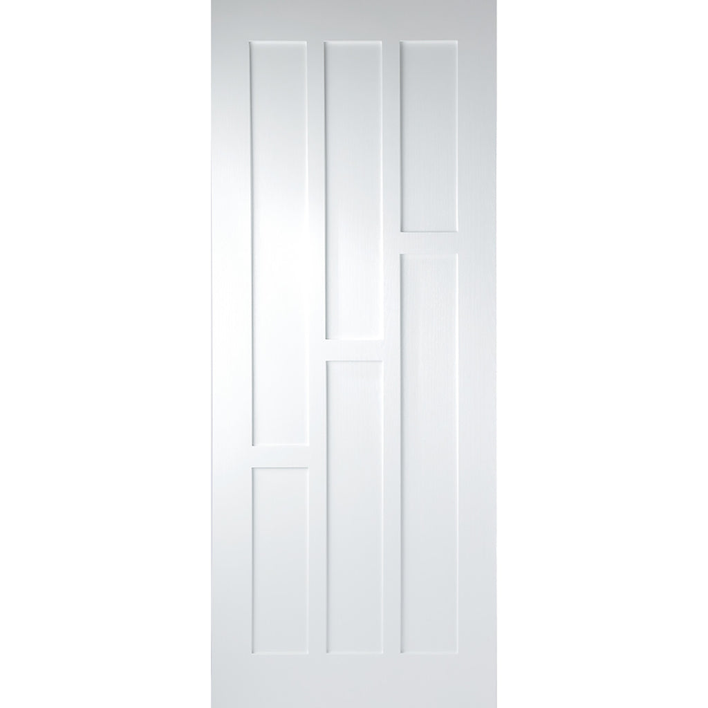 Alexander Lightly Grained PVC Panel Door Pair