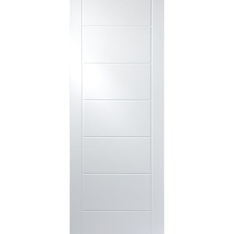 Carolina Lightly Grained Internal PVC Panel Door Pair – Direct Doors