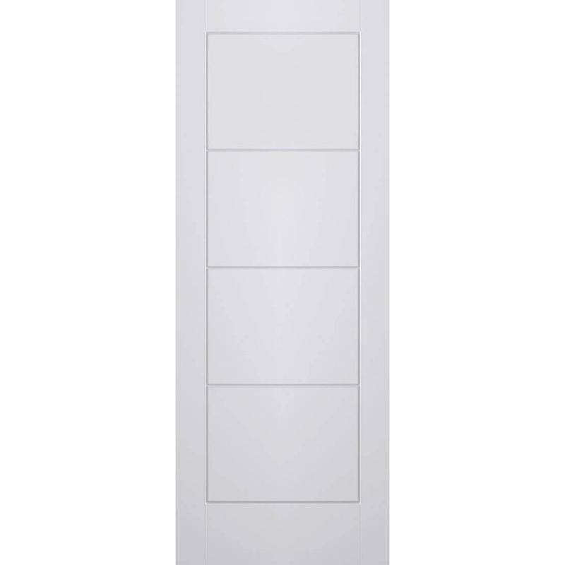 Ladder 4 Panel Smooth Internal Door - White Primed – Direct Doors