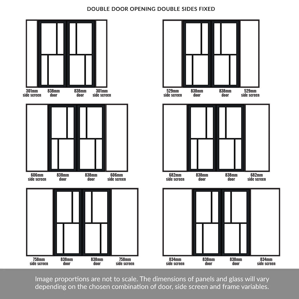Room Divider - Handmade Eco-Urban® Hampton with Two Sides DD6413F - Fr