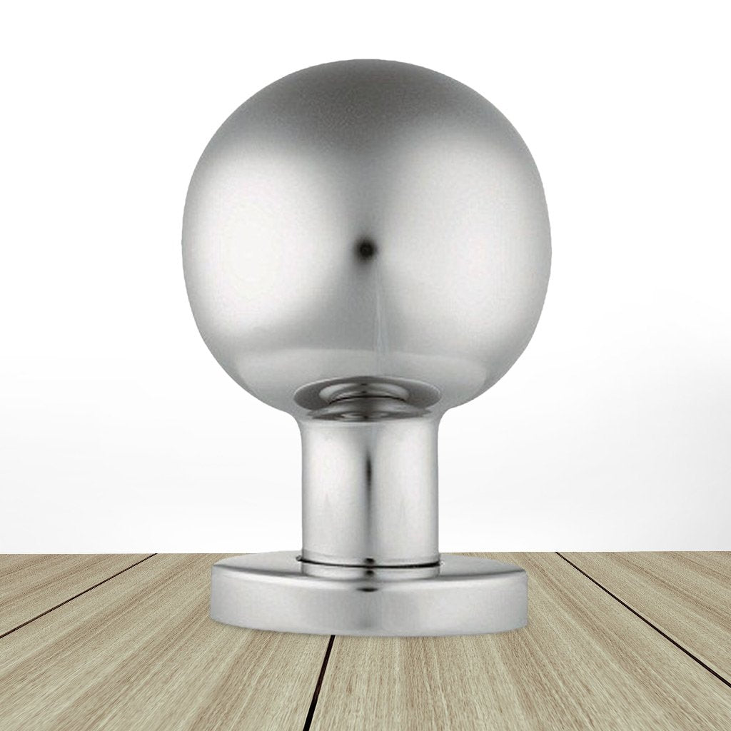 Steelworx CSK1058 Mortice Door Knob Handles on Sprung Rose - 2 Finishe