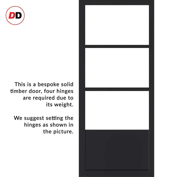 Urban Ultimate® Room Divider Staten 3 Pane 1 Panel Door Pair DD6310C w ...