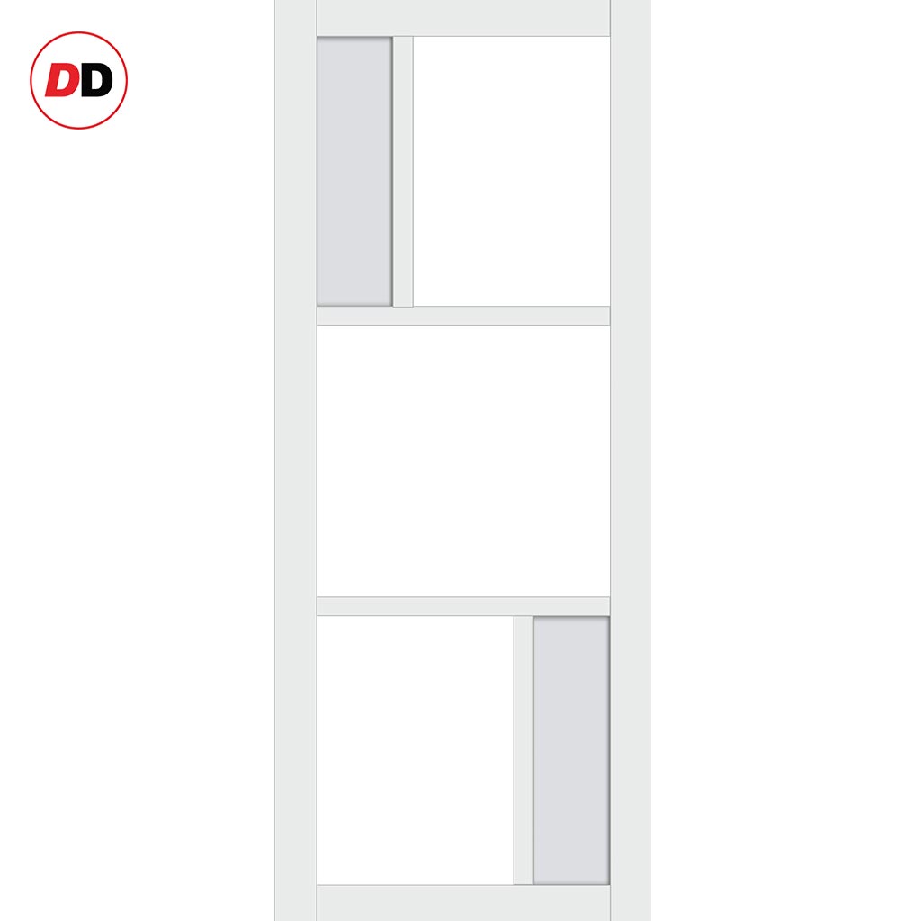Handmade Eco-Urban Aran 5 Pane Solid Wood Internal Door UK Made DD6432