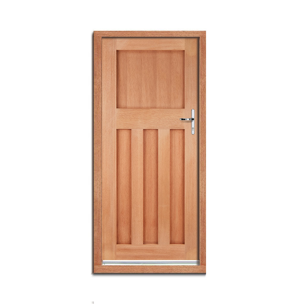 DX30's Style External Hardwood Front Door and Frame Set